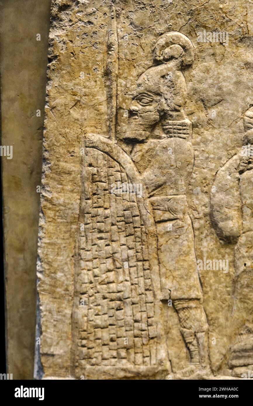 Assyrian Warrior North Palace In Nineveh British Museum London