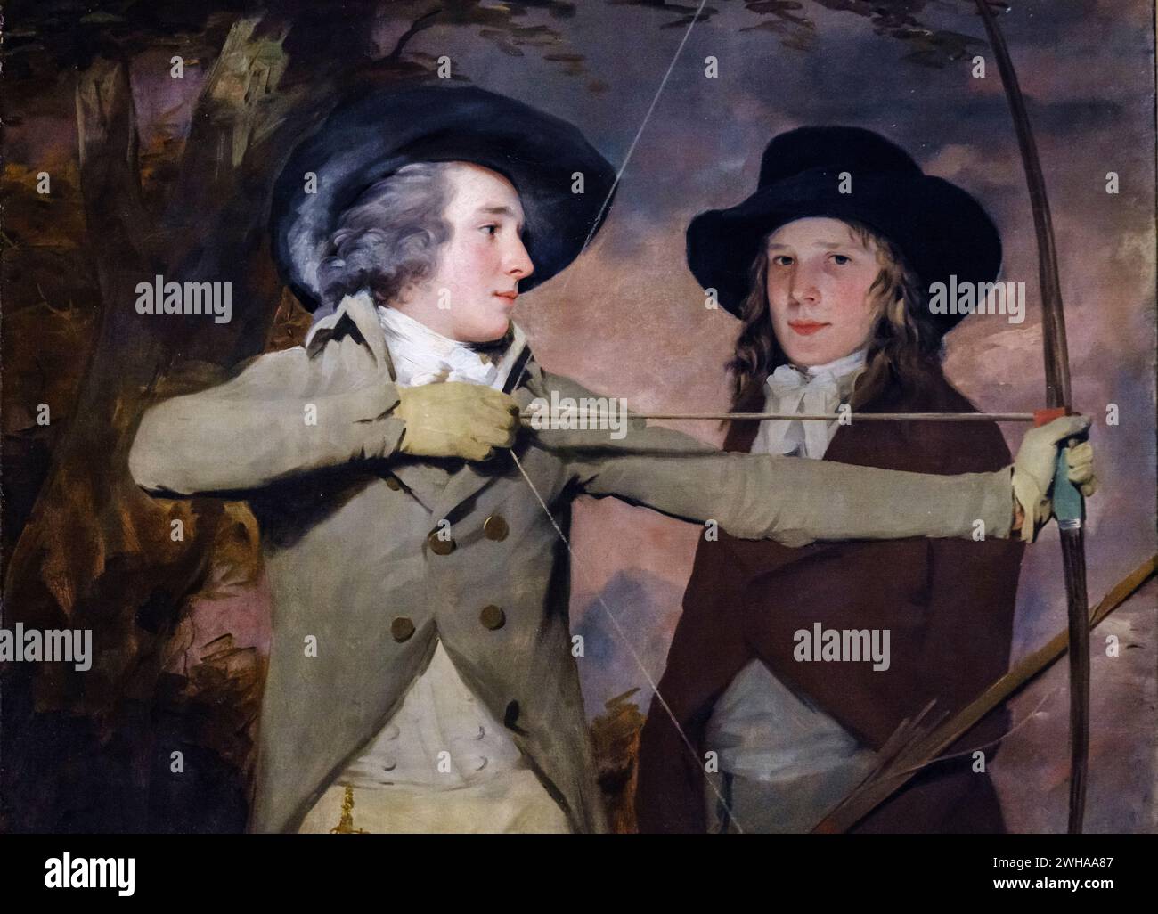 'The Archers', Sir Henry Raeburn, about 1789, oil on canvas, National ...