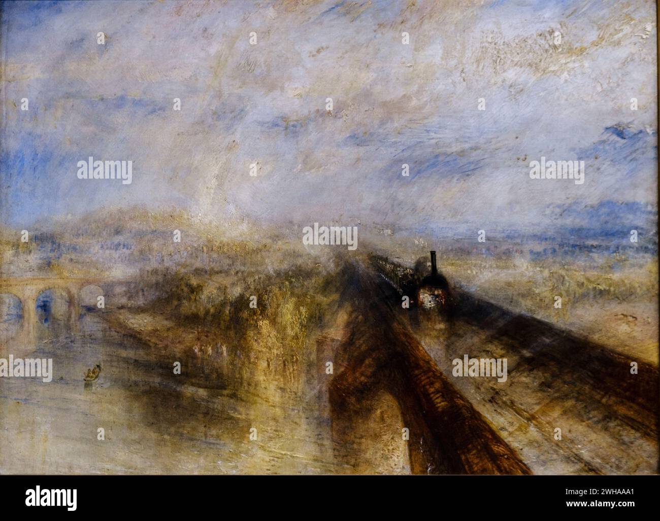Joseph Mallord William Turner, Rain, Steam and Speed - The Great ...