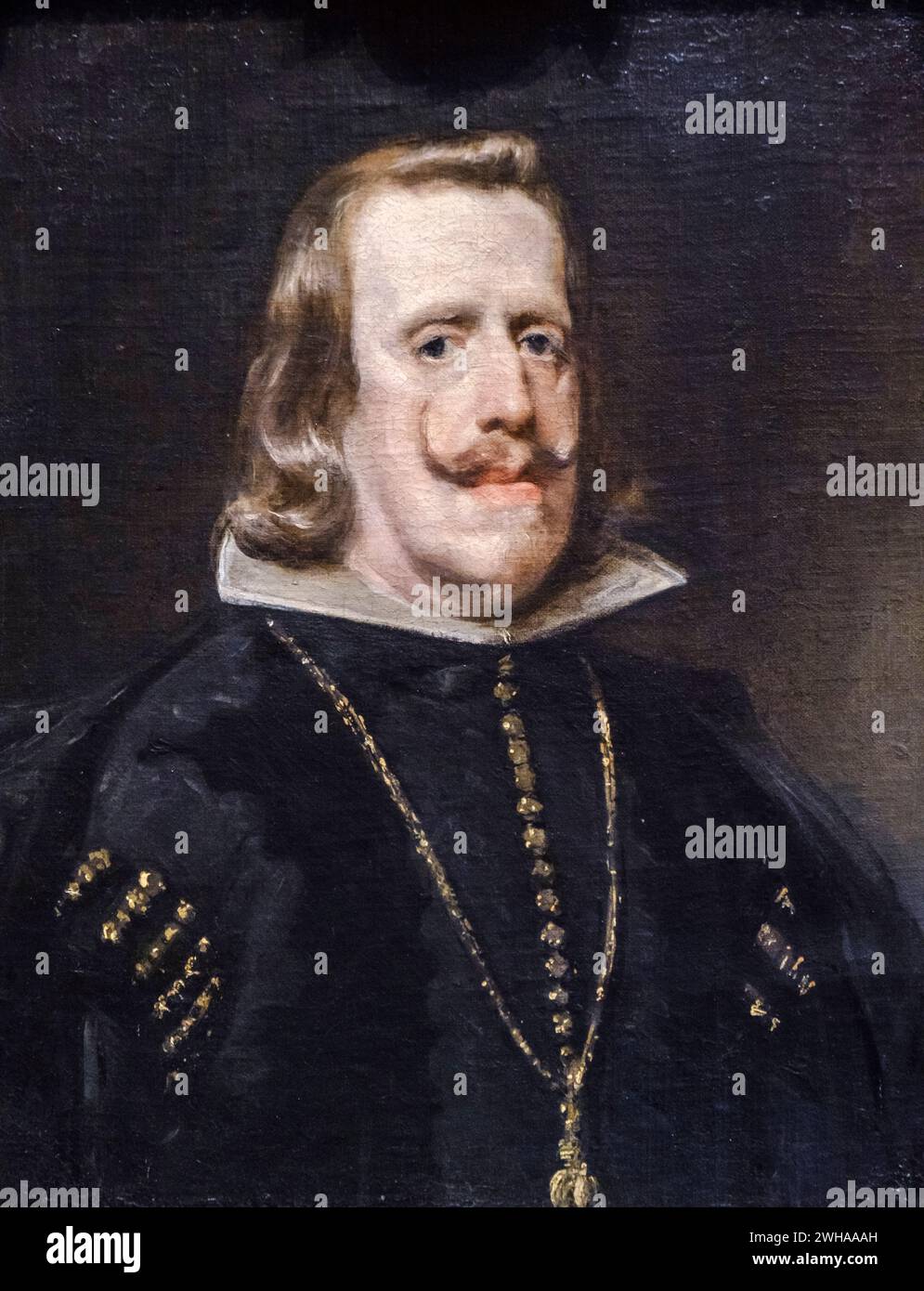 Philip IV of Spain, Diego Velázquez, about 1656, oil on canvas ...