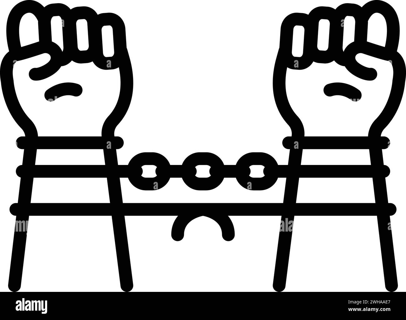 Icon for captured,handcuff Stock Vector Image & Art - Alamy