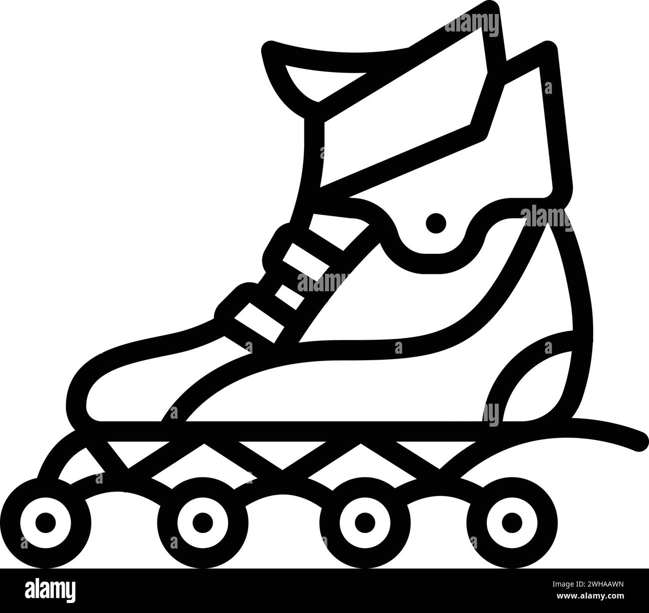 Icon for inline,roller blades Stock Vector Image & Art - Alamy
