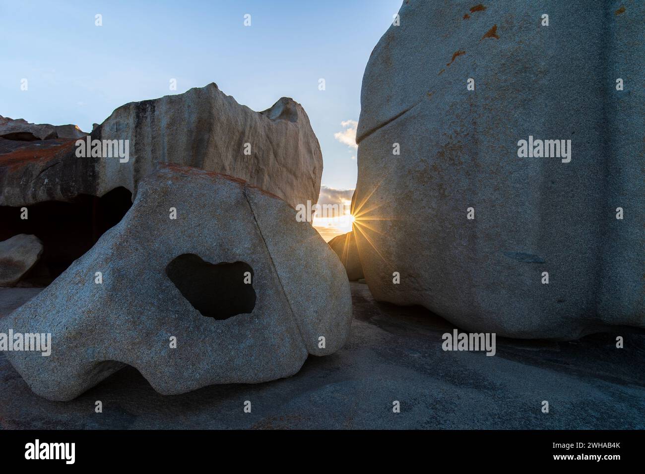 Remarkable Rocks in Flinders Chase National Park. Kangaroo Island ...