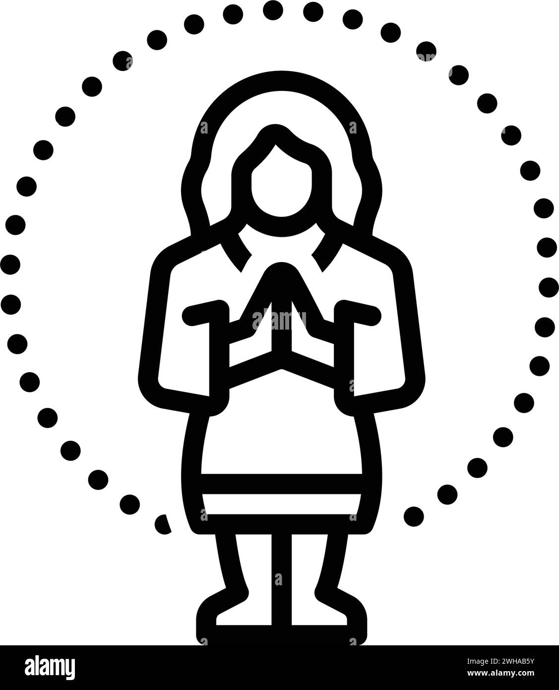 Icon for favor,prayer Stock Vector Image & Art - Alamy