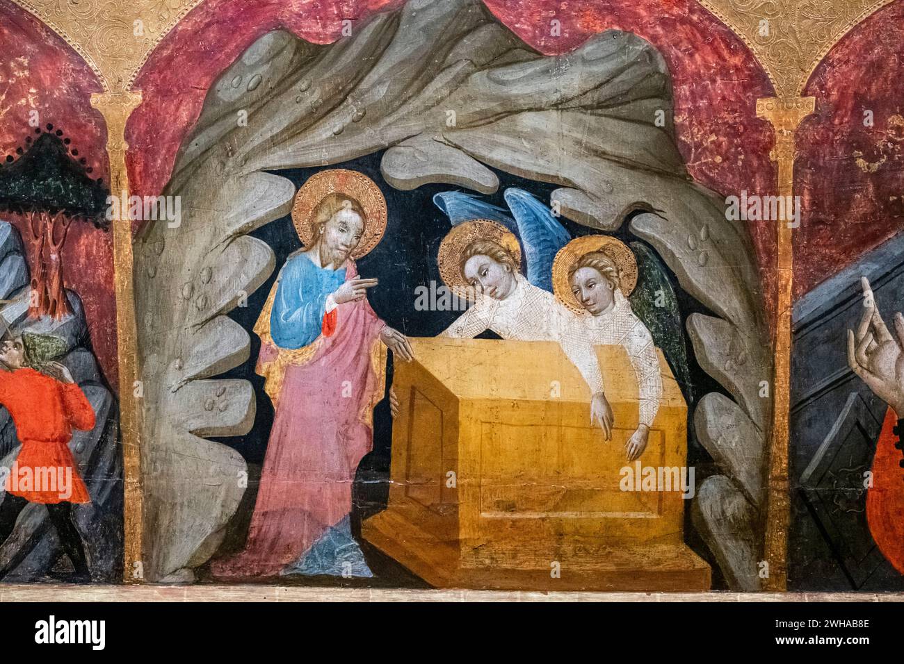 tomb of moses, altarpiece of the saints archangels, Gabriel Moger, 1407 ...