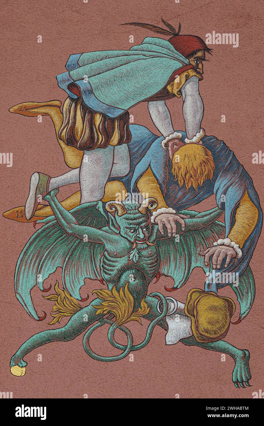 Doctor faustus devils hi-res stock photography and images - Alamy