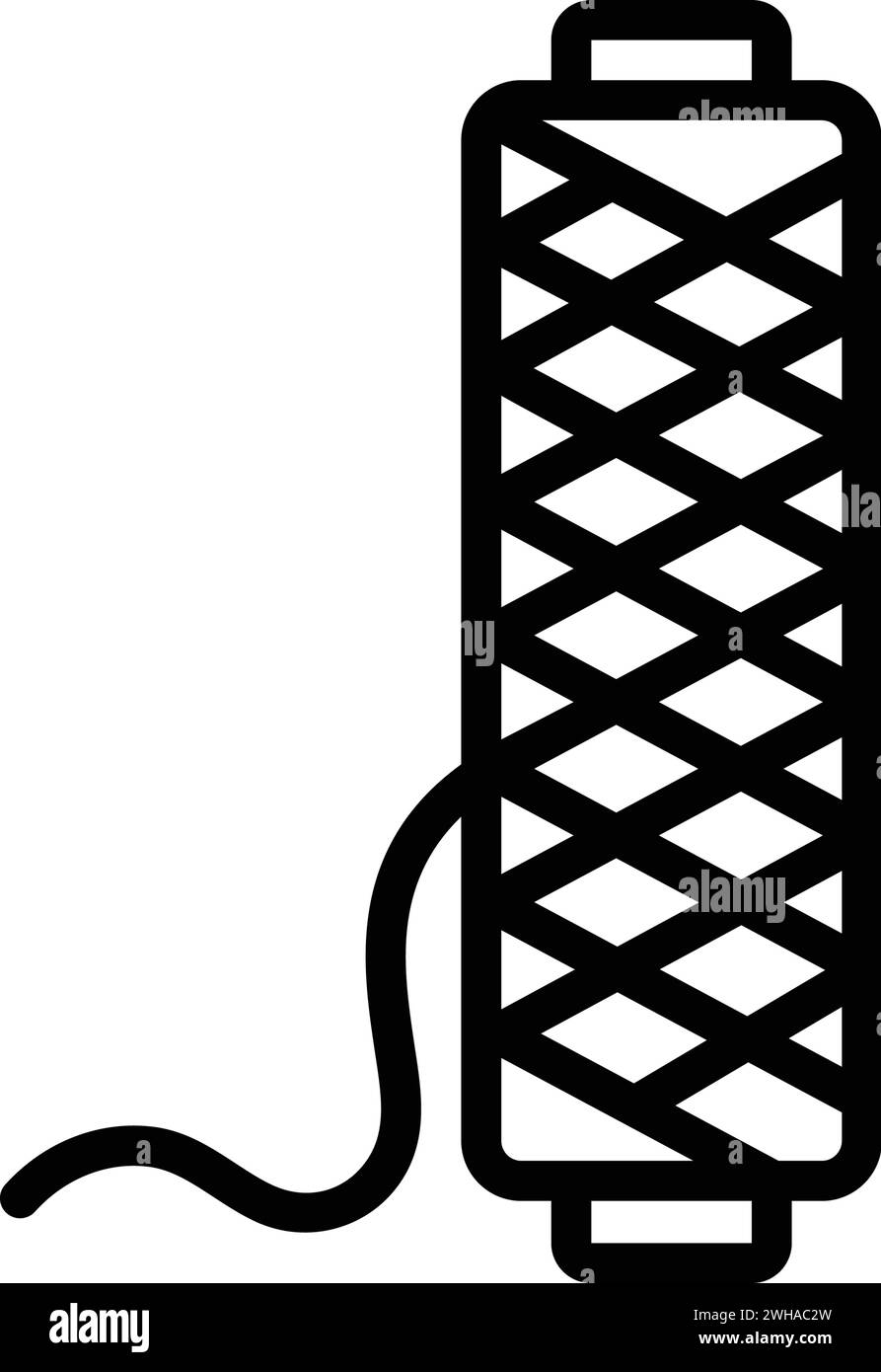 Spool logo Black and White Stock Photos & Images - Alamy