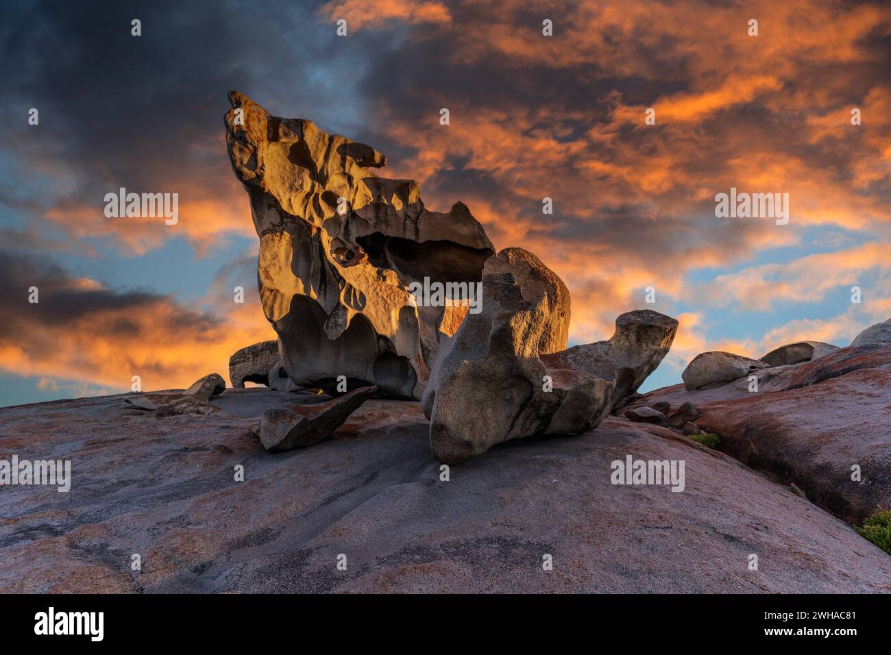 Remarkable Rocks in Flinders Chase National Park. Kangaroo Island ...
