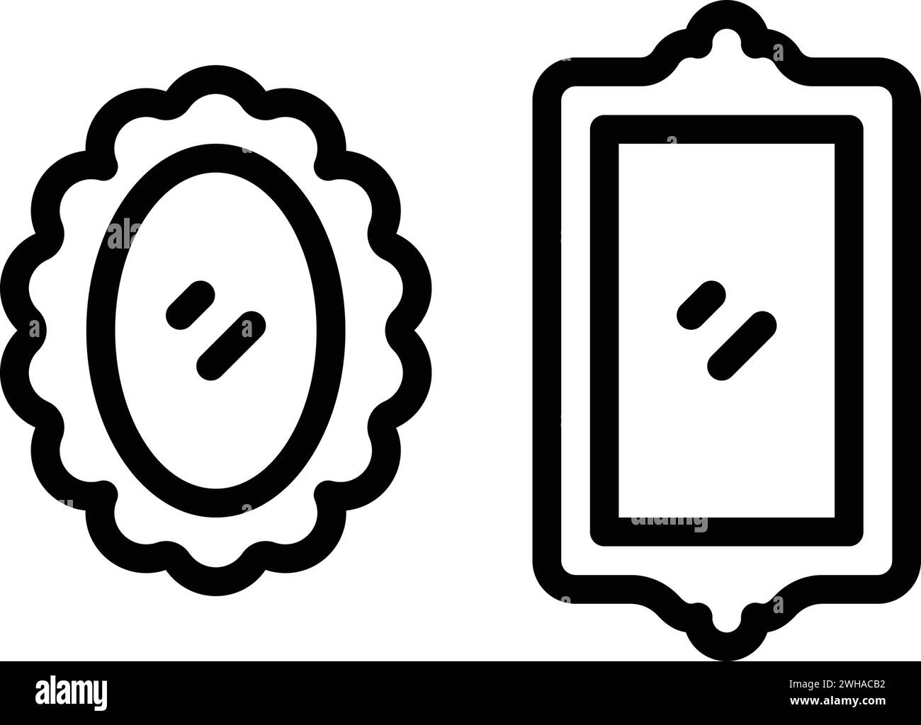 Mirrors Stock Vector Images - Alamy