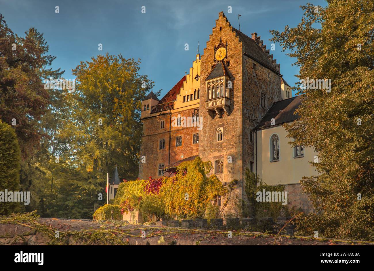 The mystical Bavarian castle of Egg Stock Photo - Alamy