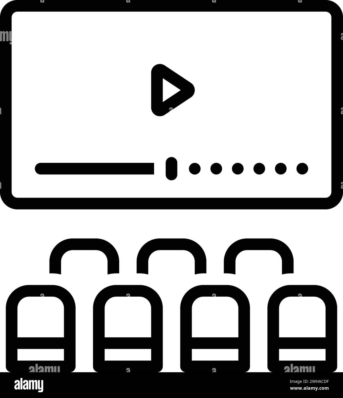 Icon for interval,movie Stock Vector Image & Art - Alamy