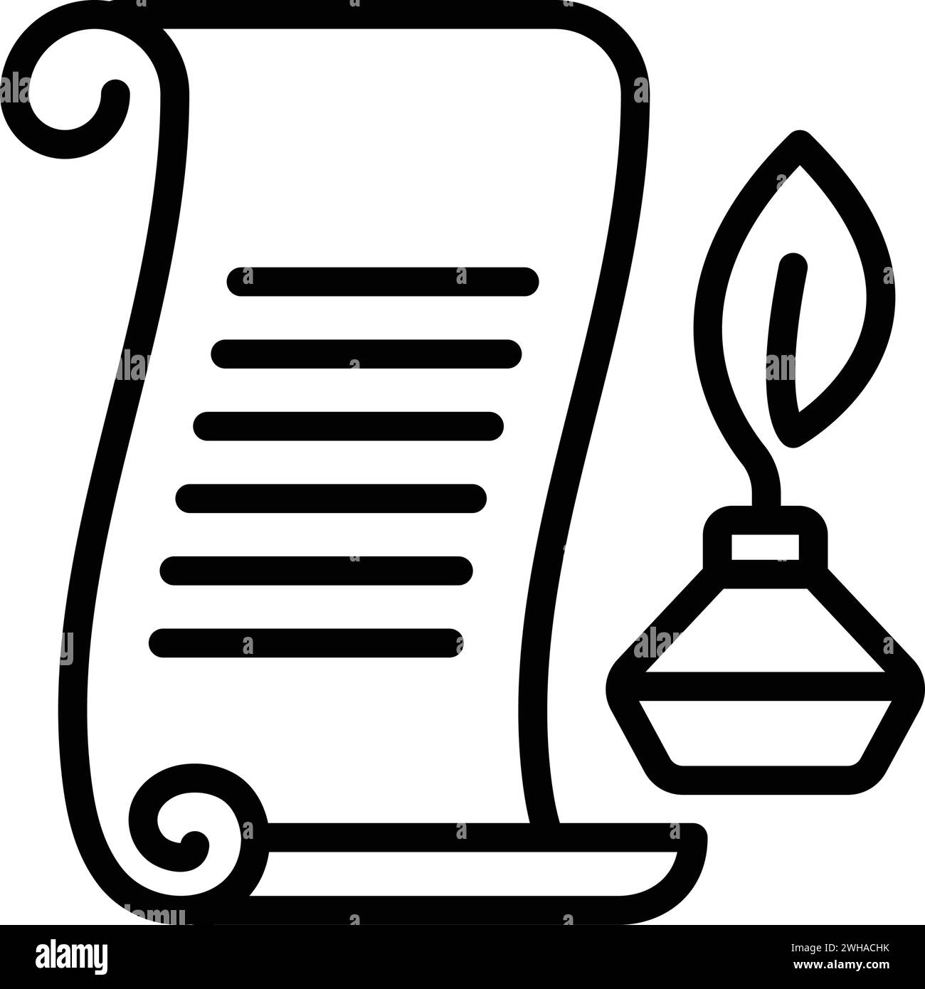 Manuscript vectors Black and White Stock Photos & Images - Alamy