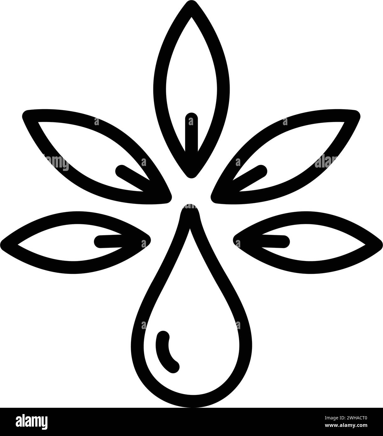 Icon for extract,cannabis Stock Vector Image & Art - Alamy