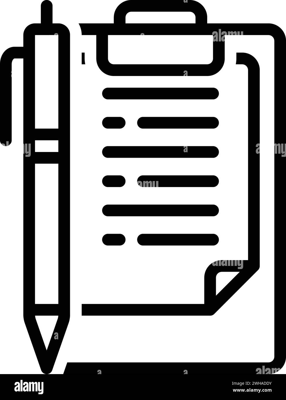 Icon for note,sheet Stock Vector Image & Art - Alamy