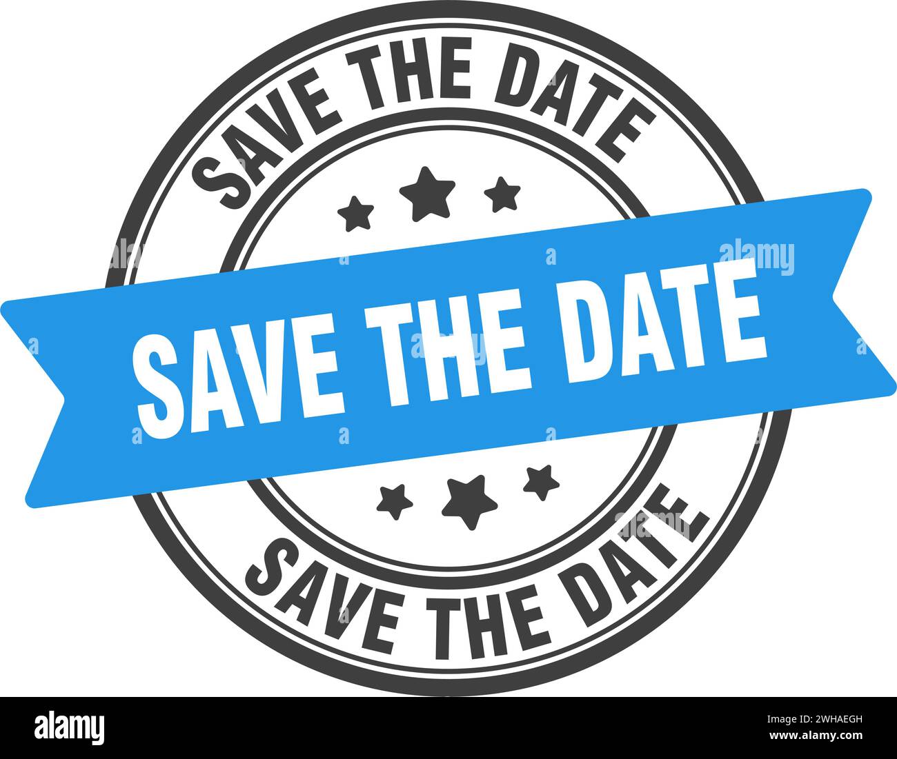 save the date stamp. save the date round sign. label on transparent ...