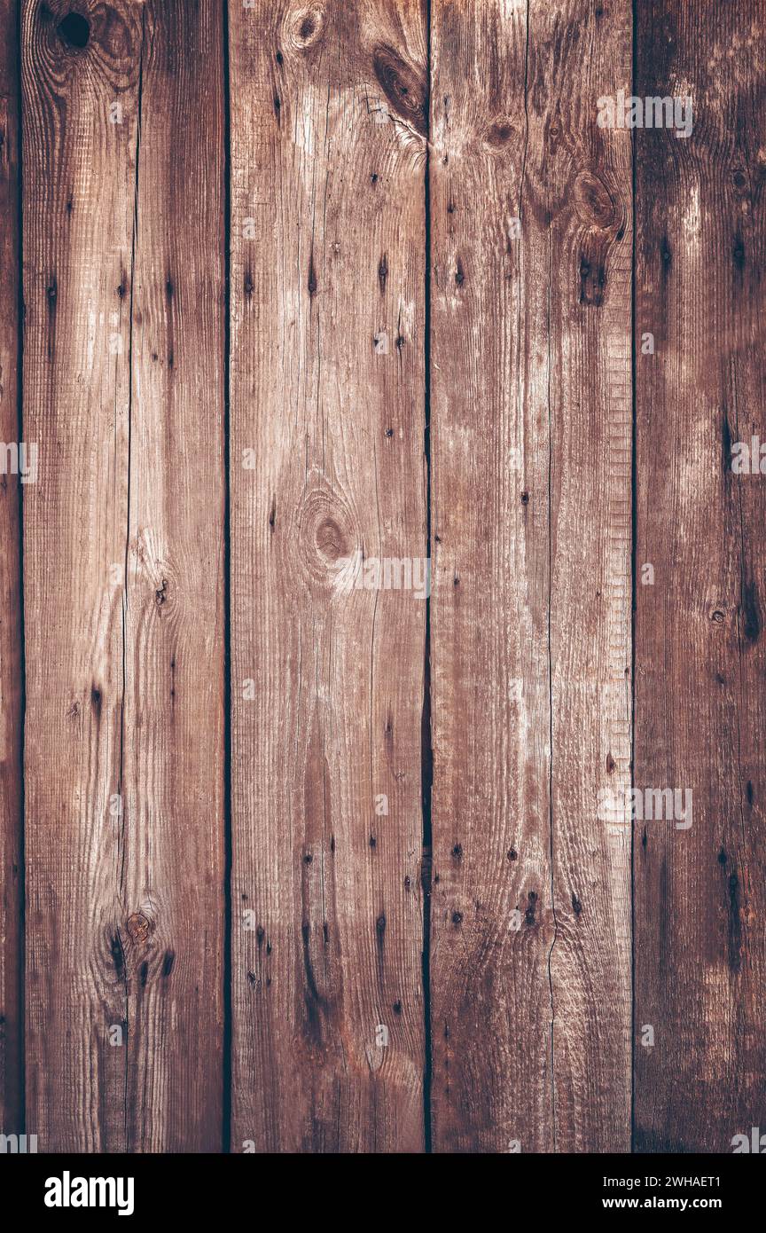 Old weathered wood texture with knot and scratches. Aged barn boards ...