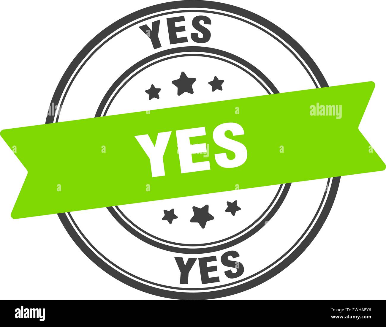 Yes stamp png hi-res stock photography and images - Alamy