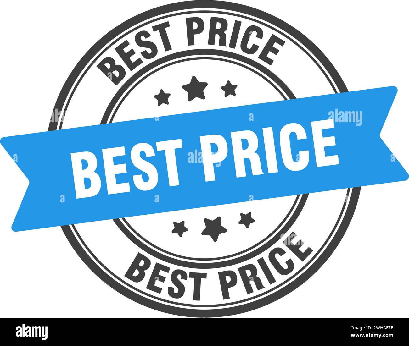 best price stamp. best price round sign. label on transparent ...