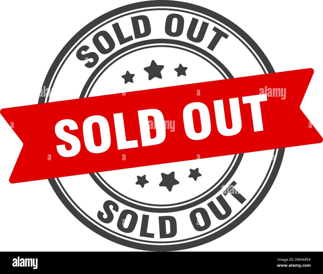 sold out stamp. sold out round sign. label on transparent background ...