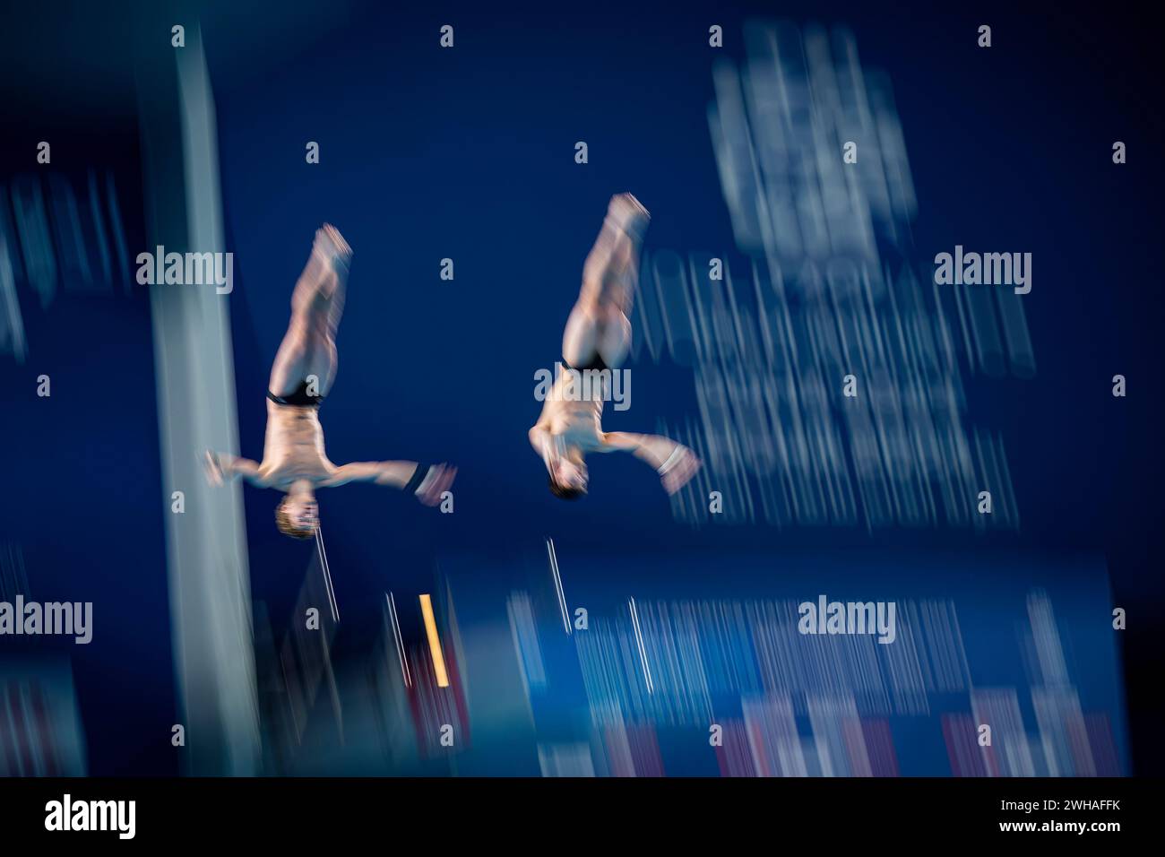 Doha, Qatar. 08th Feb, 2024. Rylan Wiens and Nathan Zsombor-Murray of ...