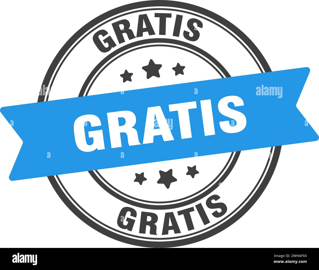 gratis stamp. gratis round sign. label on transparent background Stock ...