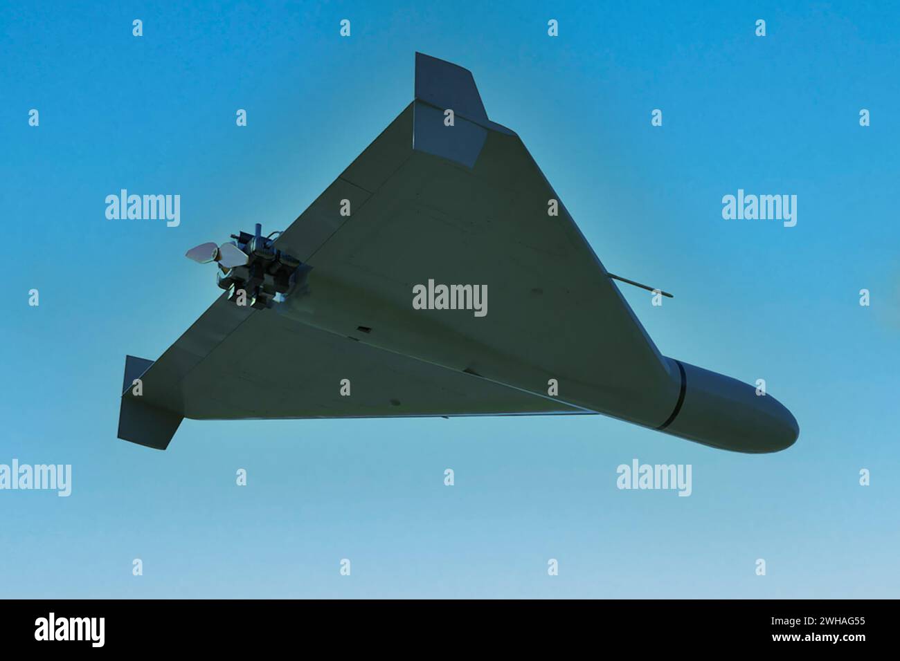 Kamikaze combat drone flies hi-res stock photography and images - Alamy