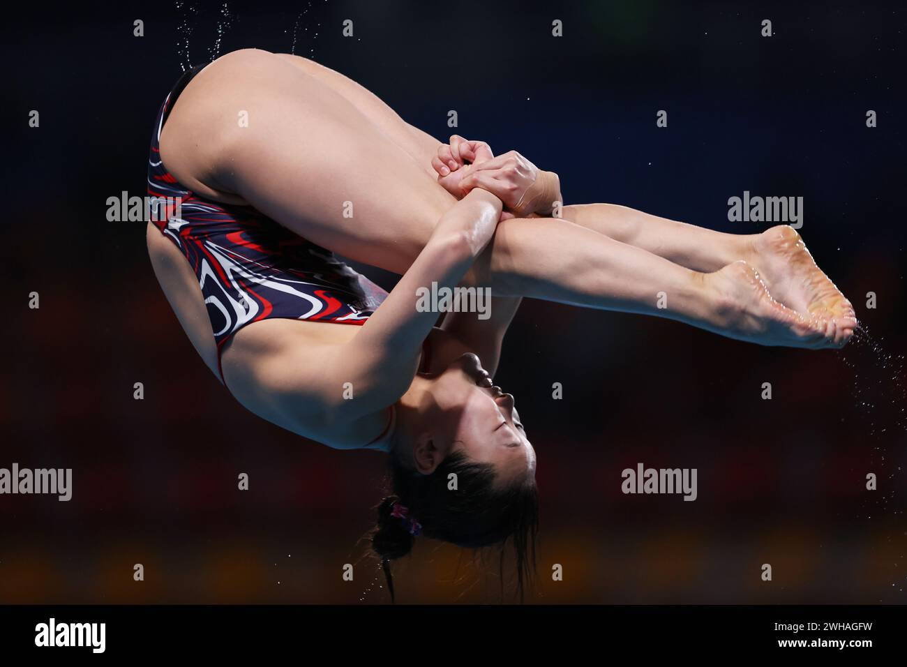 Doha, Qatar. 9th Feb, 2024. Sayaka Mikami (JPN) Diving : World Aquatics ...