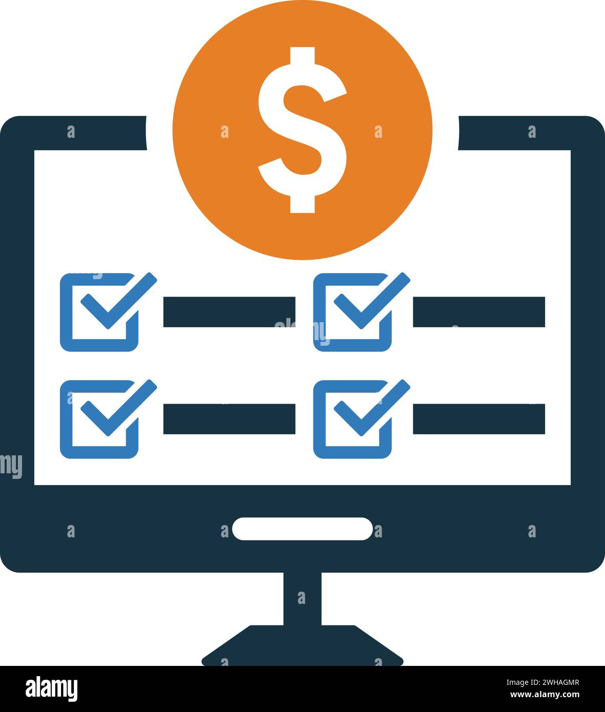 Monetization Business Concept Icon. Flat style vector EPS use in ...