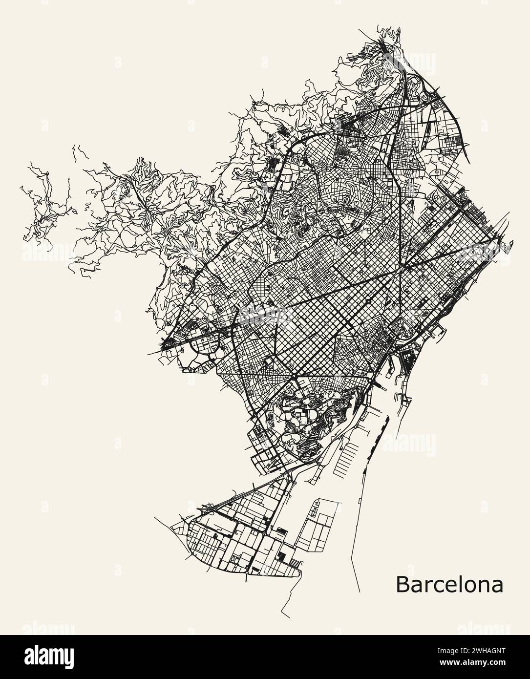 City rod map of Khartoum, Sudan Stock Vector Image & Art - Alamy