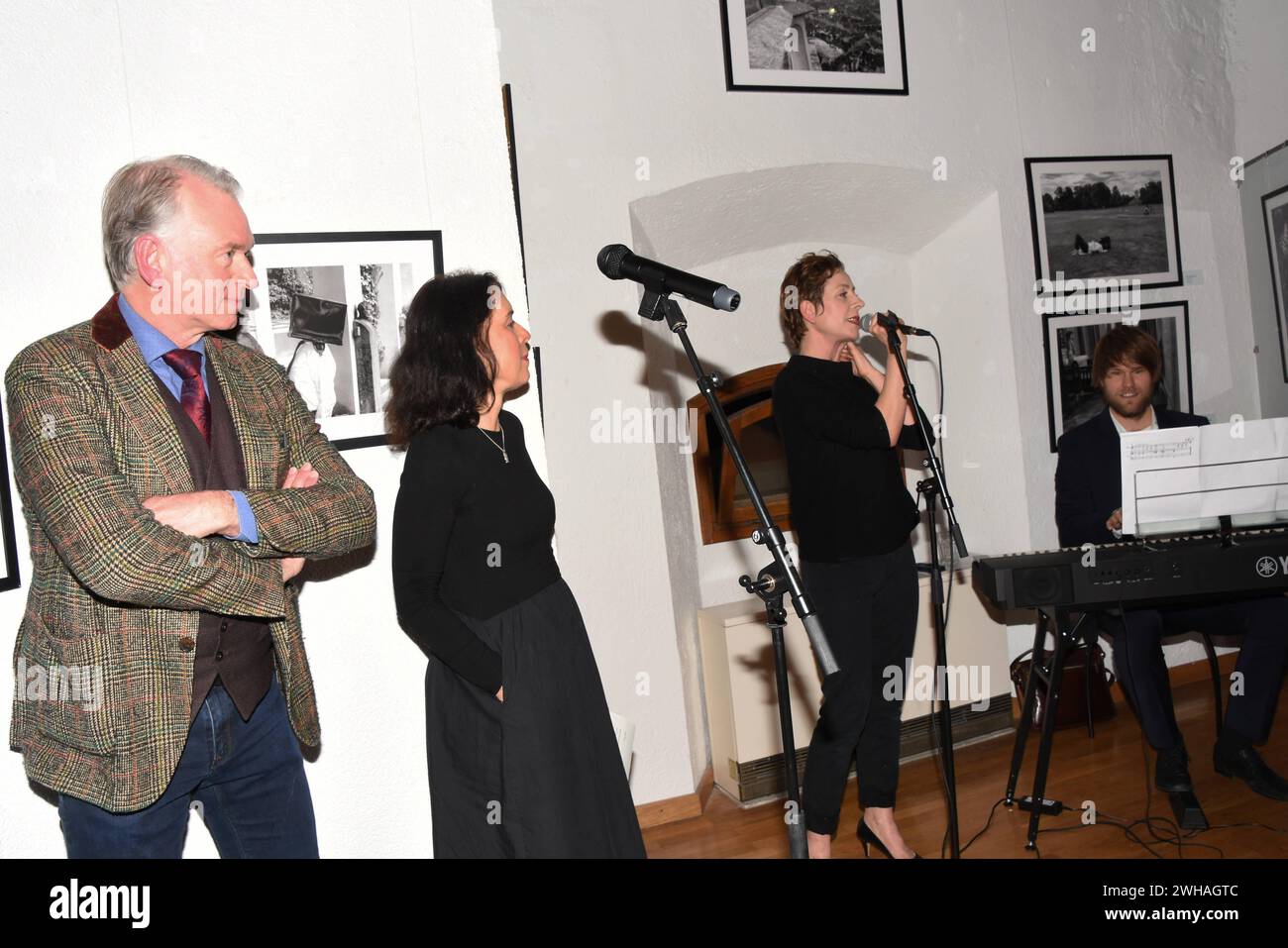 Christian Springer, Kabarettist und Autor Sabine Rinberger, Direktorin ...