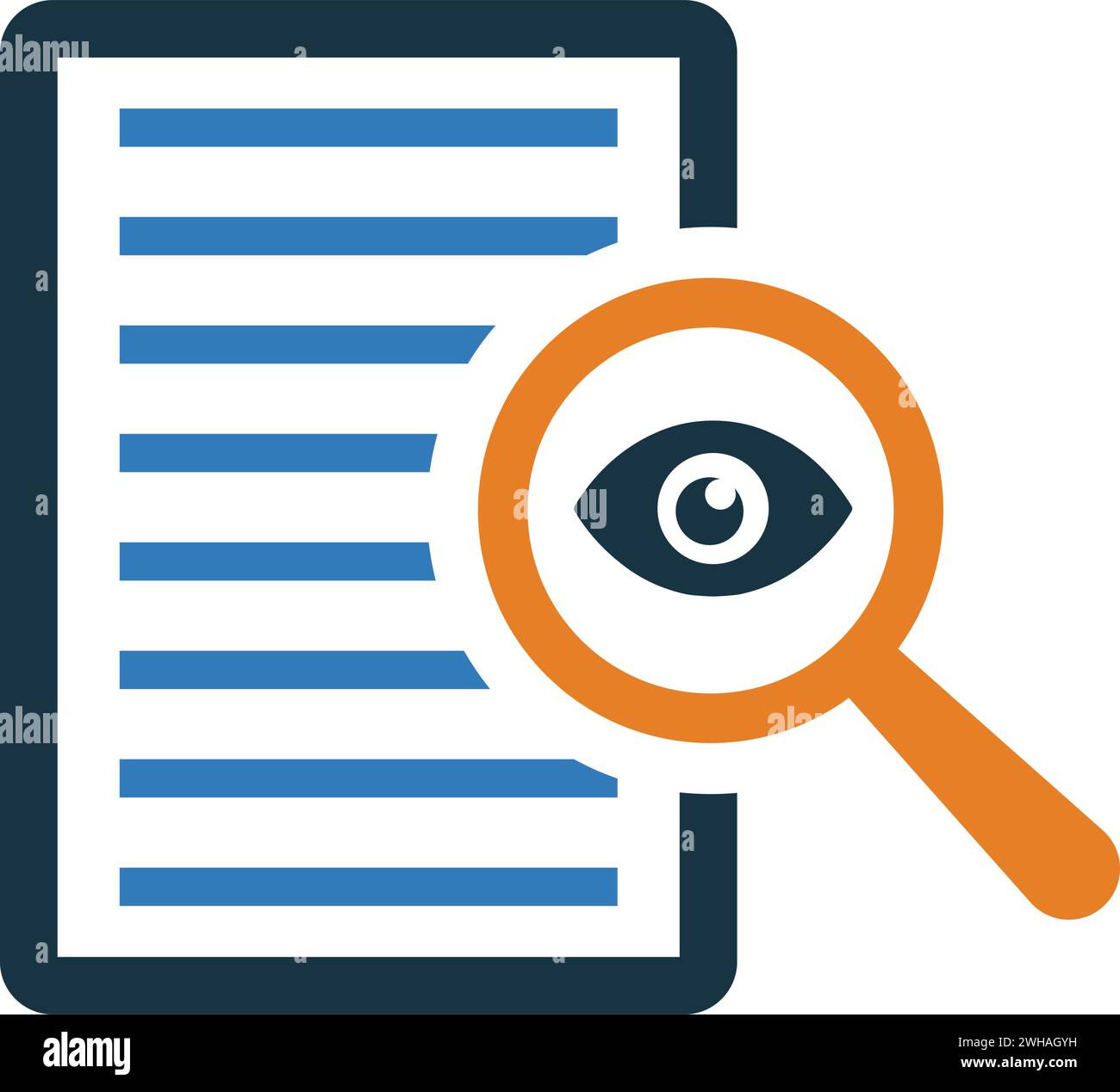 Content Proofreading icon. design template vector illustration for ...