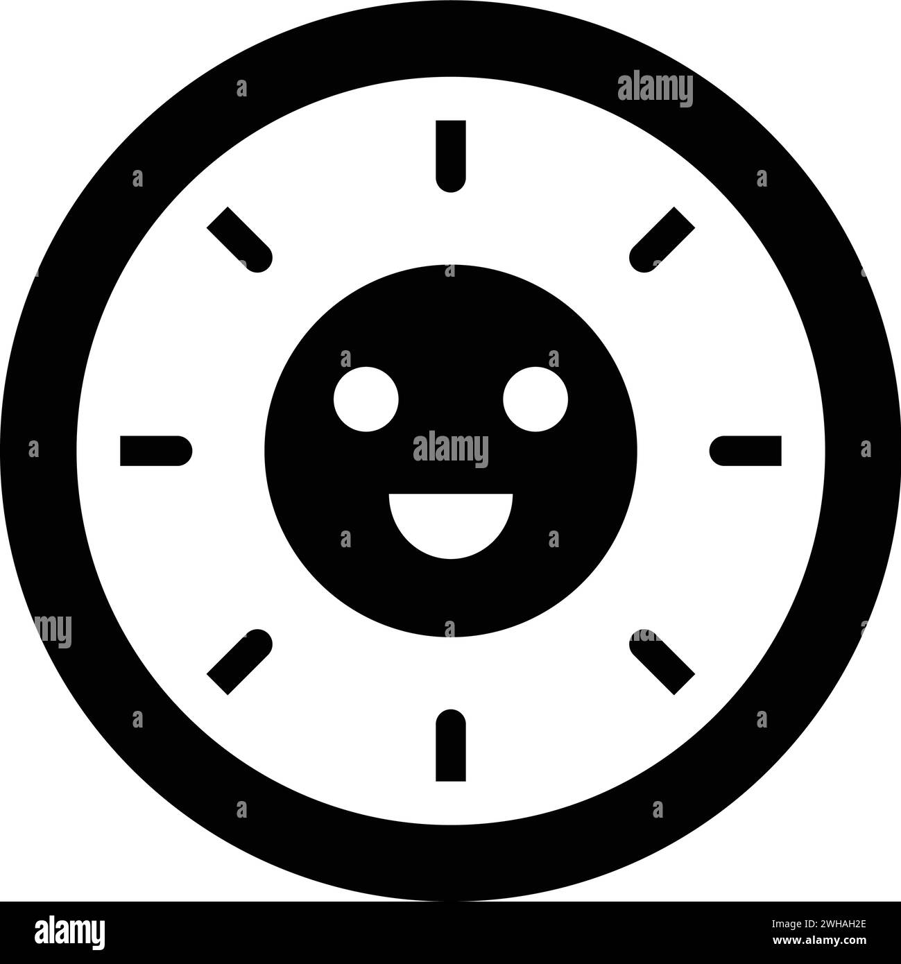 Happy Time icon. design template vector illustration for graphic and ...