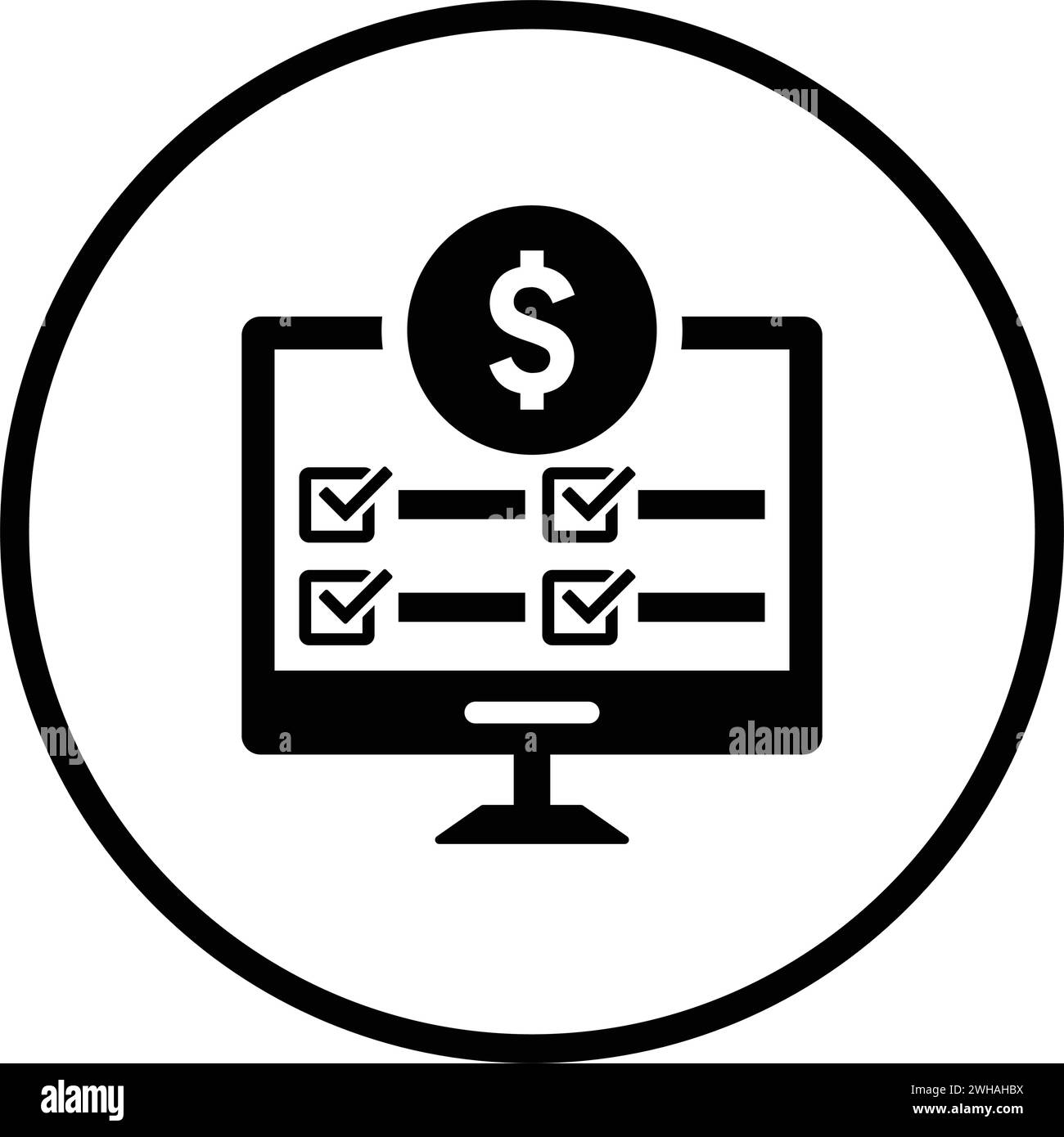 Monetization Business Concept Icon. Flat style vector EPS use in ...