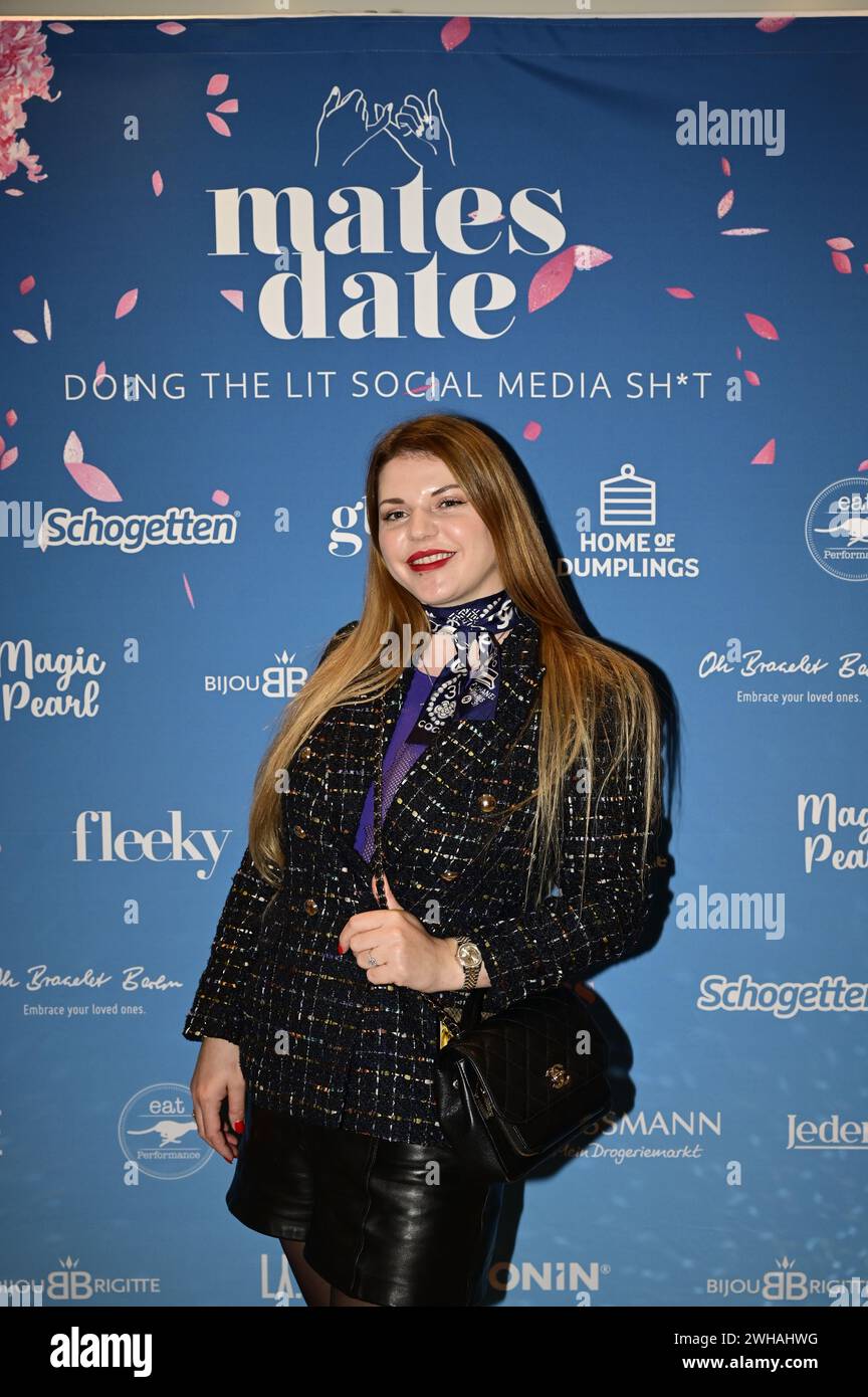 Anna Schneider beim Mates Date Influencer Event auf der Berlin Fashion ...
