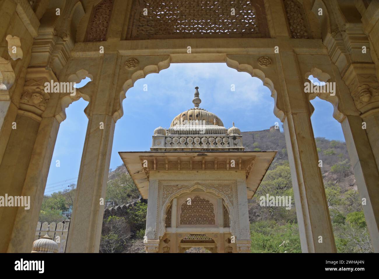 Gatore Ki Chhatriyan ( royal crematorium grounds ) , Jaipur, Rajasthan ...