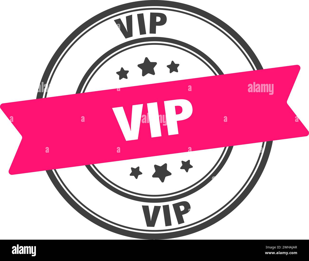 vip stamp. vip round sign. label on transparent background Stock Vector ...