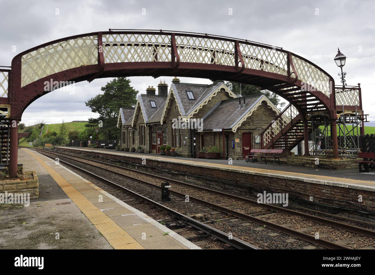 Kirkby Stephen Station, Eden valley, Cumbria, England, UK Stock Photo ...