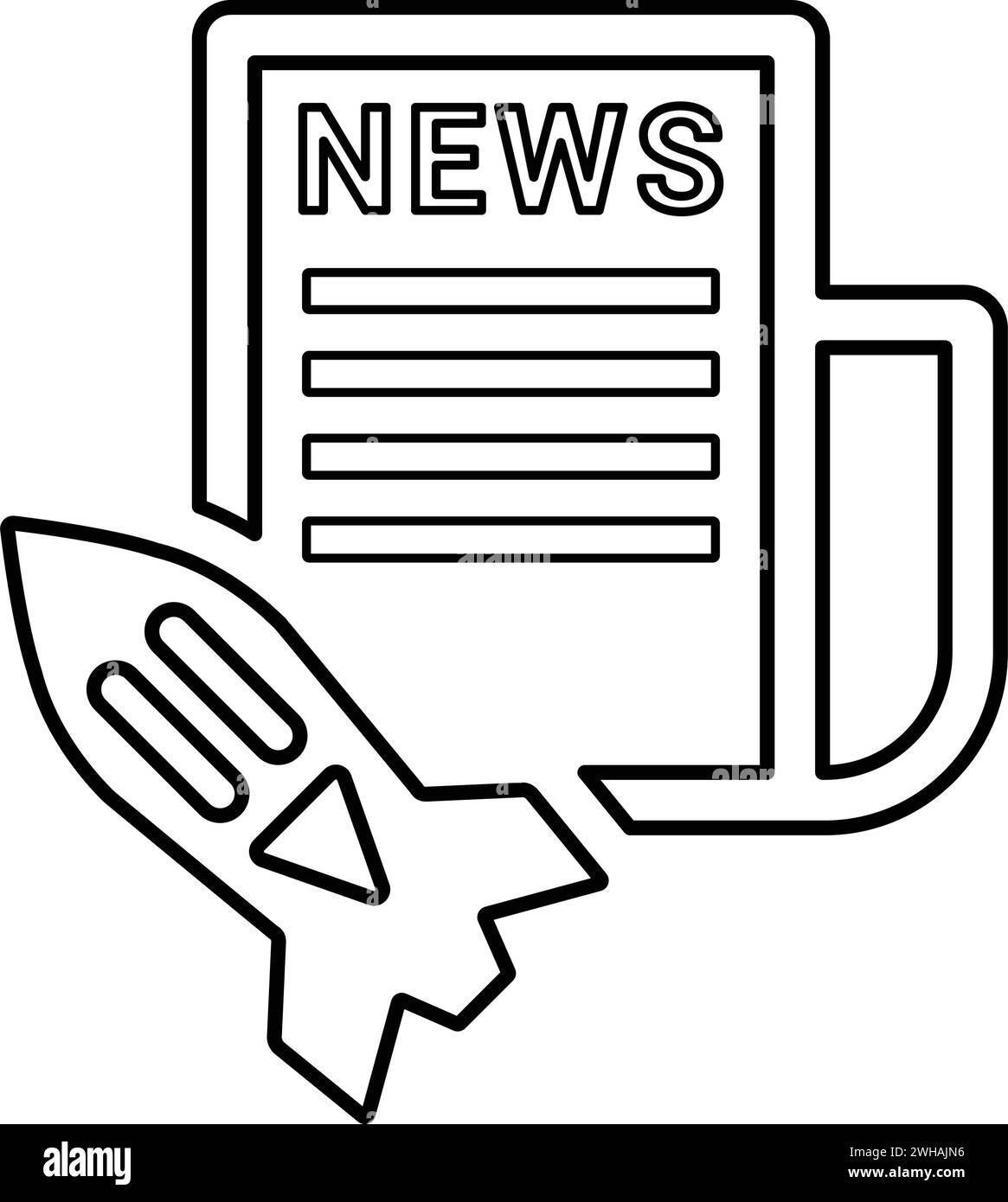 Press Release icon. Flat style vector EPS use in infographics,web ...