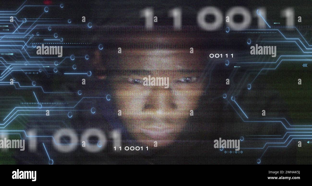 African american hacker hi-res stock photography and images - Alamy