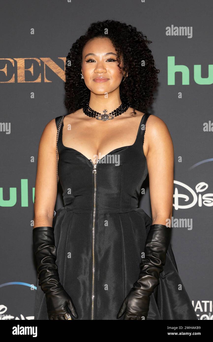 Los Angeles, USA. 08th Feb, 2024. Troi Zoe attends the arrivals of ...