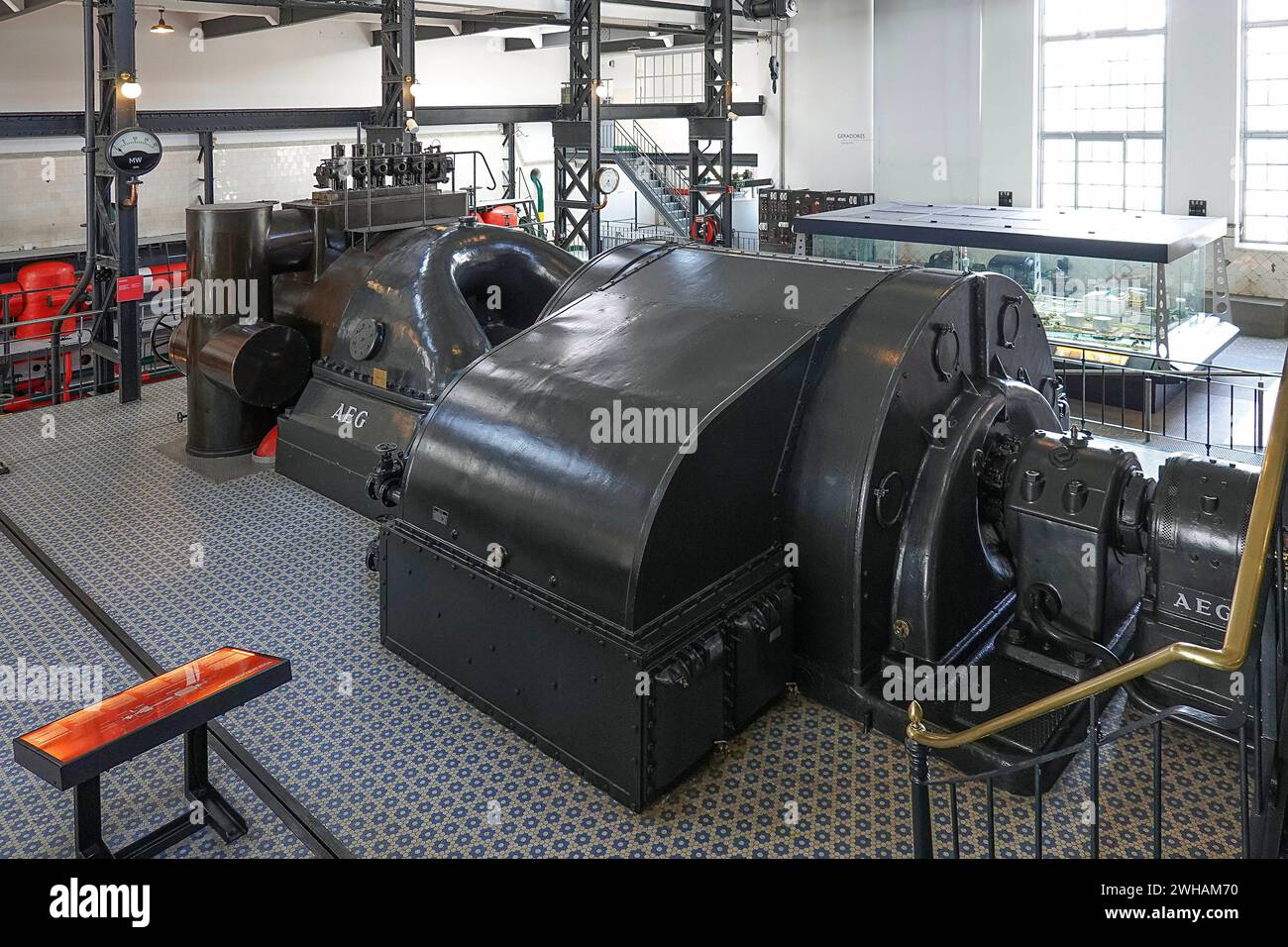 Portugal, Lisbon, Tejo Pover Station - the Electricity Museum of Lisbon ...