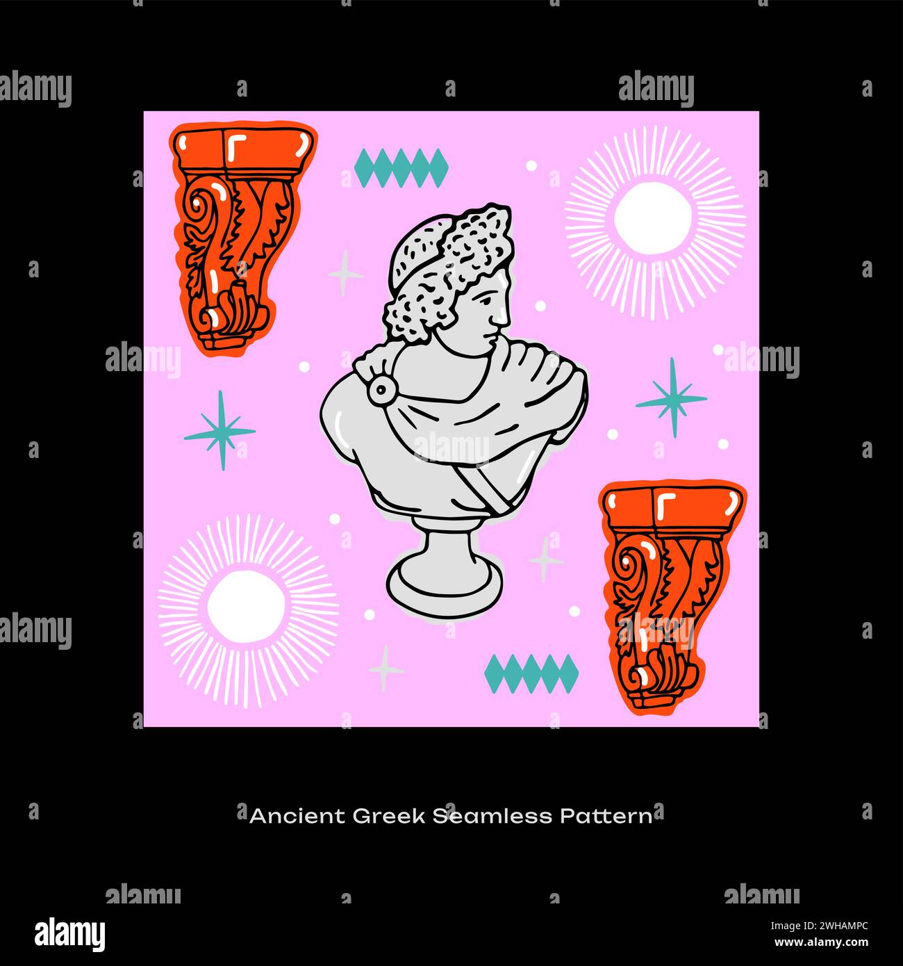 Ancient Greek Hand drawn Seamless Pattern Stock Vector Image & Art - Alamy Ancient Greek Hand drawn Seamless Pattern Stock Vector Image & Art - Alamy