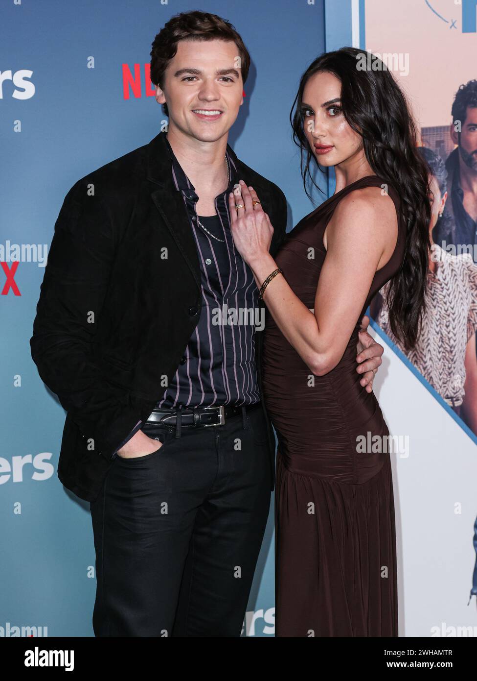 HOLLYWOOD, LOS ANGELES, CALIFORNIA, USA - FEBRUARY 08: Joel Courtney ...