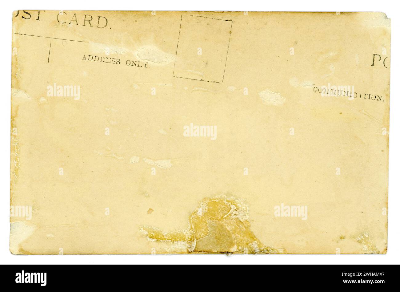 Circa 1900 postcard Cut Out Stock Images & Pictures - Alamy
