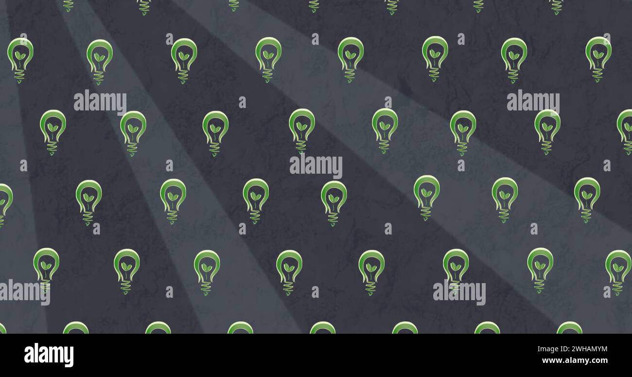 Image of bulbs falling over brown background Stock Photo - Alamy