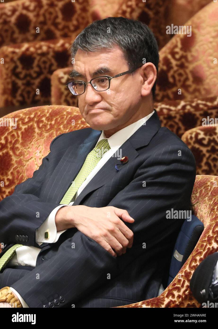 Tokyo, Japan. 9th Feb, 2024. Japanese Digital Transformation Minister ...