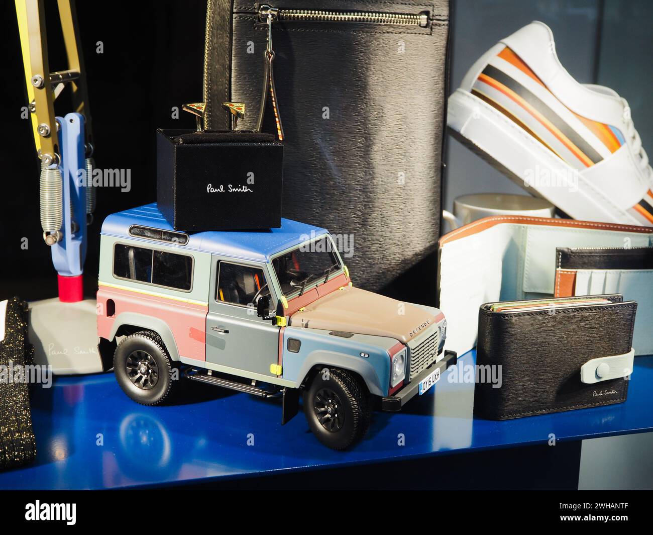 TOKYO, JAPAN - February 7, 2024: A display in the window of a Paul ...