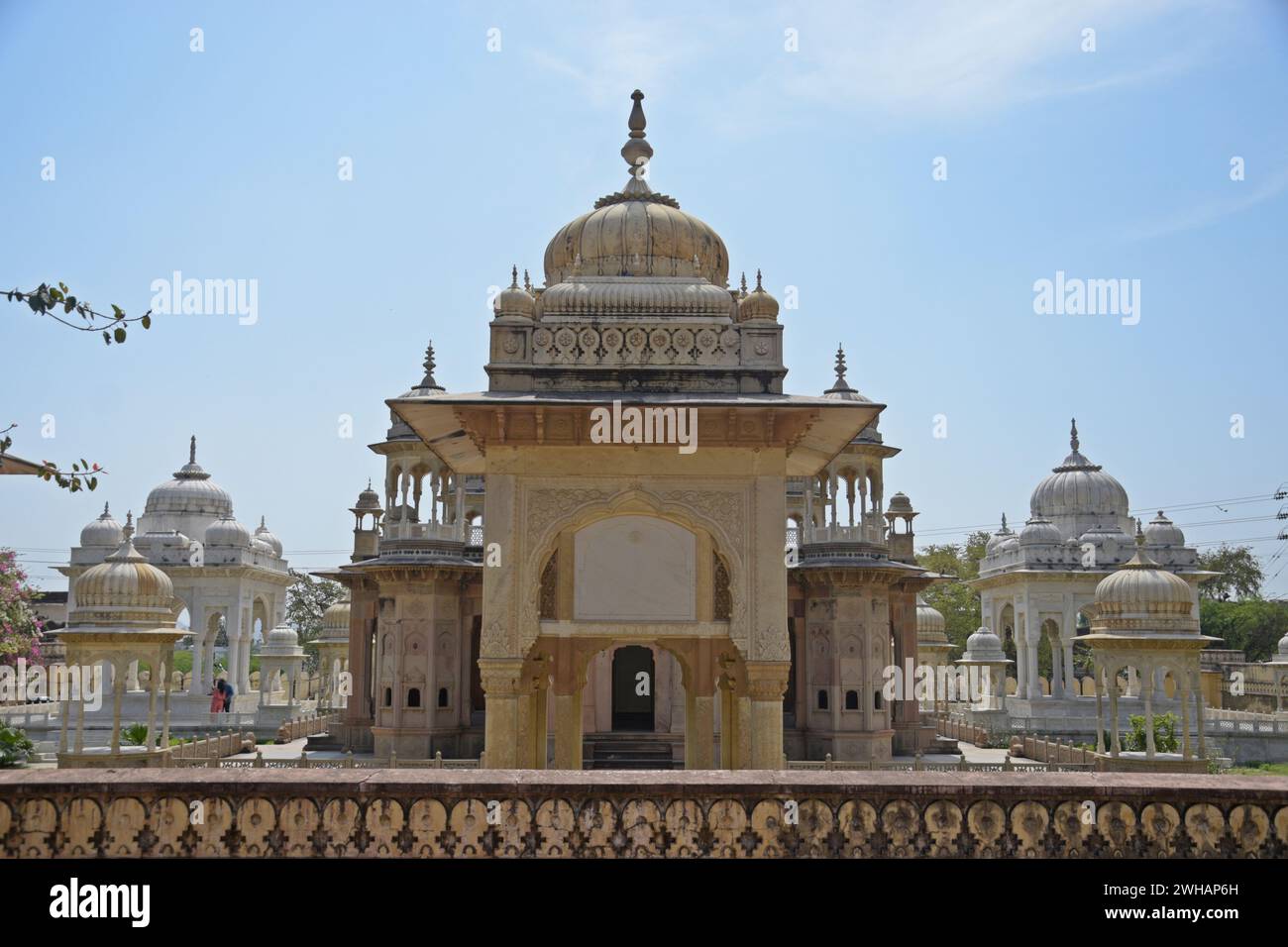 Gatore Ki Chhatriyan ( royal crematorium grounds ) , Jaipur, Rajasthan ...