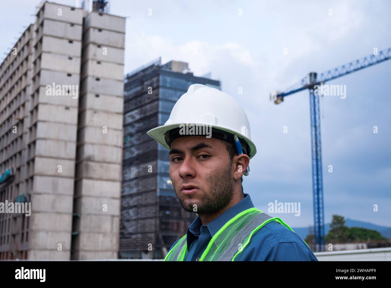 Portrait professional engineer construction industrial hi-res stock ...