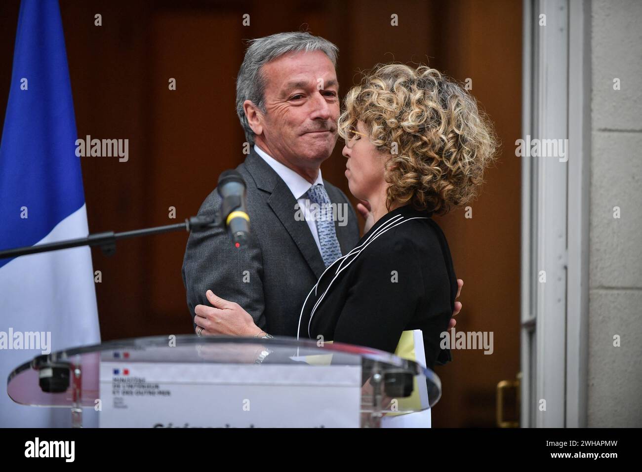 Paris, France. 09th Feb, 2024. French outgoing Minister for Overseas ...